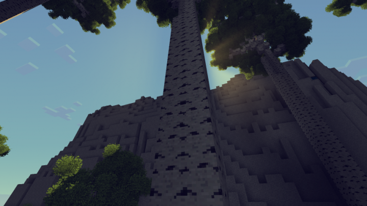 Custom Scenic Terrain Minecraft Map