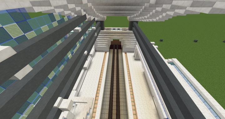[MC3] Modern Metro Station -CONCEPT- Minecraft Map