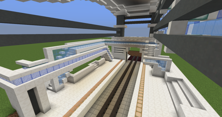 [MC3] Modern Metro Station -CONCEPT- Minecraft Map