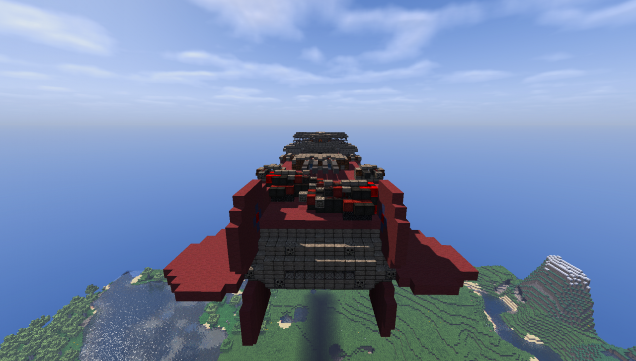 airship U.S.S Kaiser - New York MK3 (movecraft 1.8) Minecraft Map