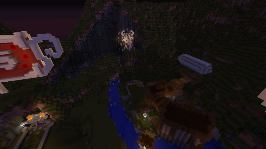 [WIP] Hub Map Minecraft Map