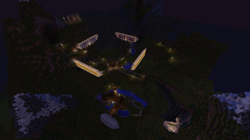 [WIP] Hub Map Minecraft Map