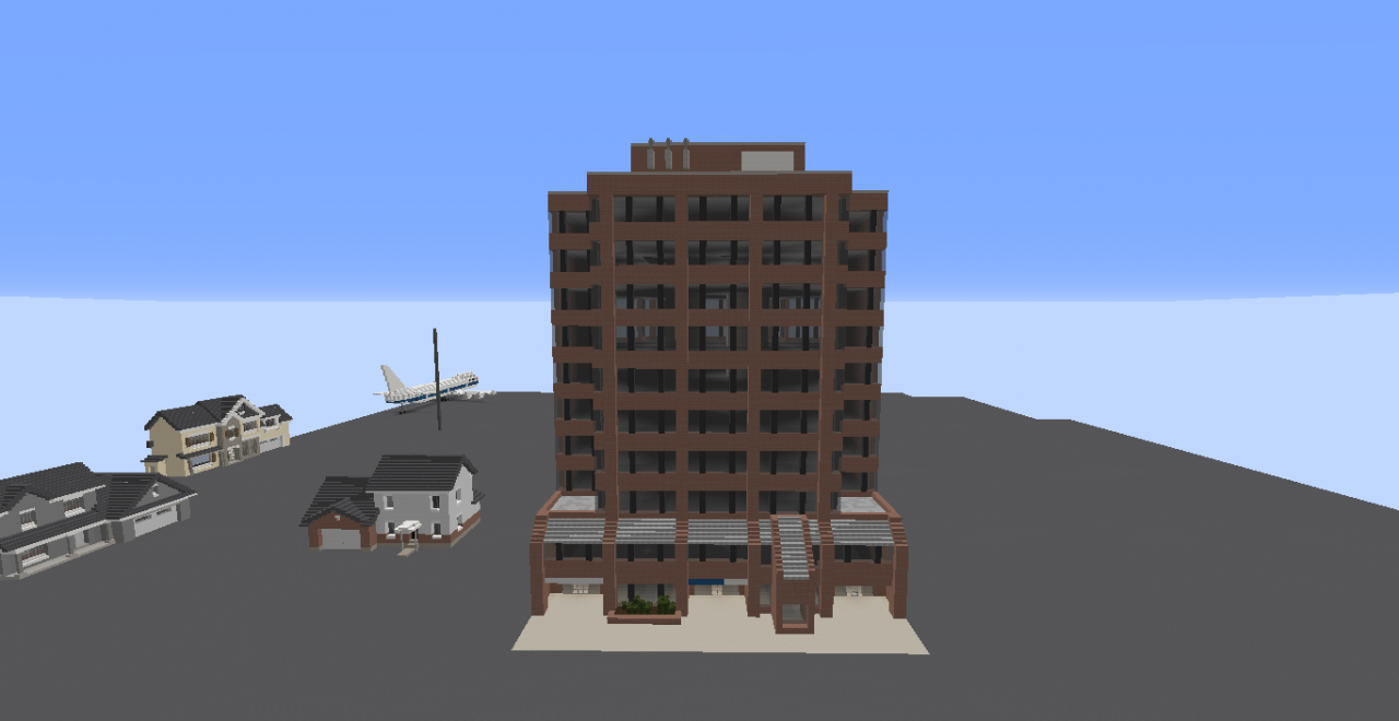 Small Brick Office Building Minecraft Map