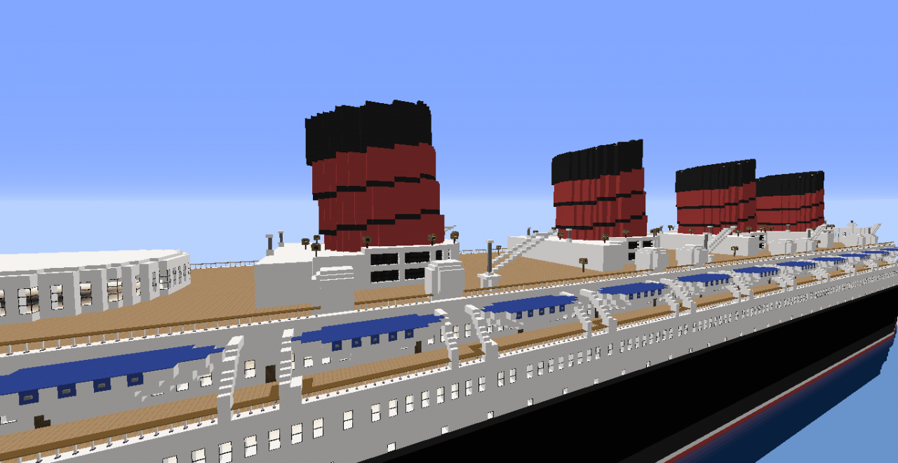 R.M.S. Queen Victoria Minecraft Map