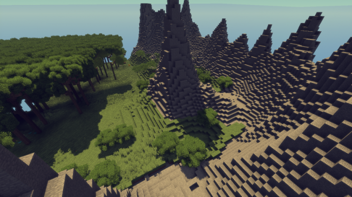 Stone Spires Minecraft Map