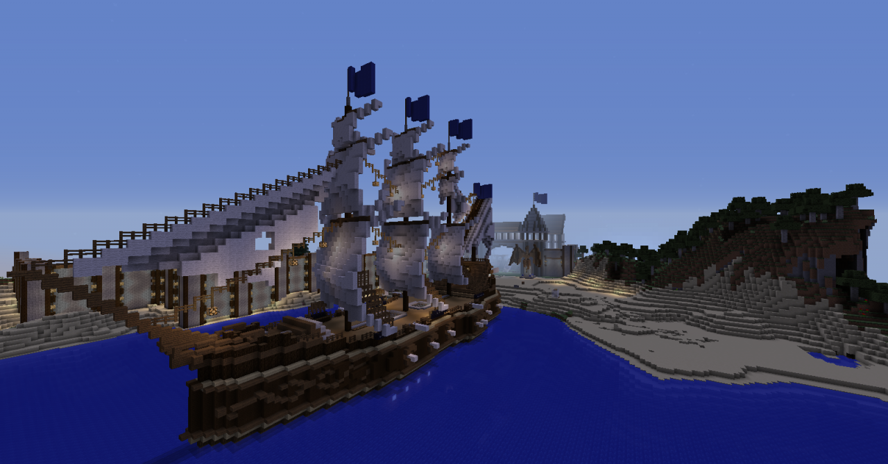 Large Imperial Ship - Built in Survival - On SourceBlock Network ...