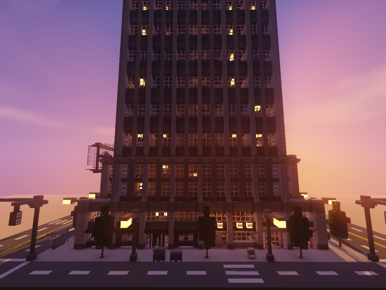 Modern Building 2 Minecraft Map
