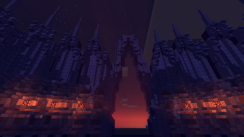 Castle themed server spawn Minecraft Map