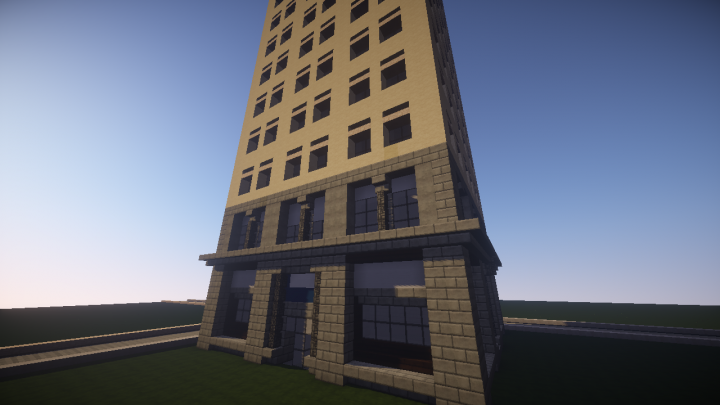 Nebotičnik, Skyscraper - Ljubljana, Slovenia Minecraft Map