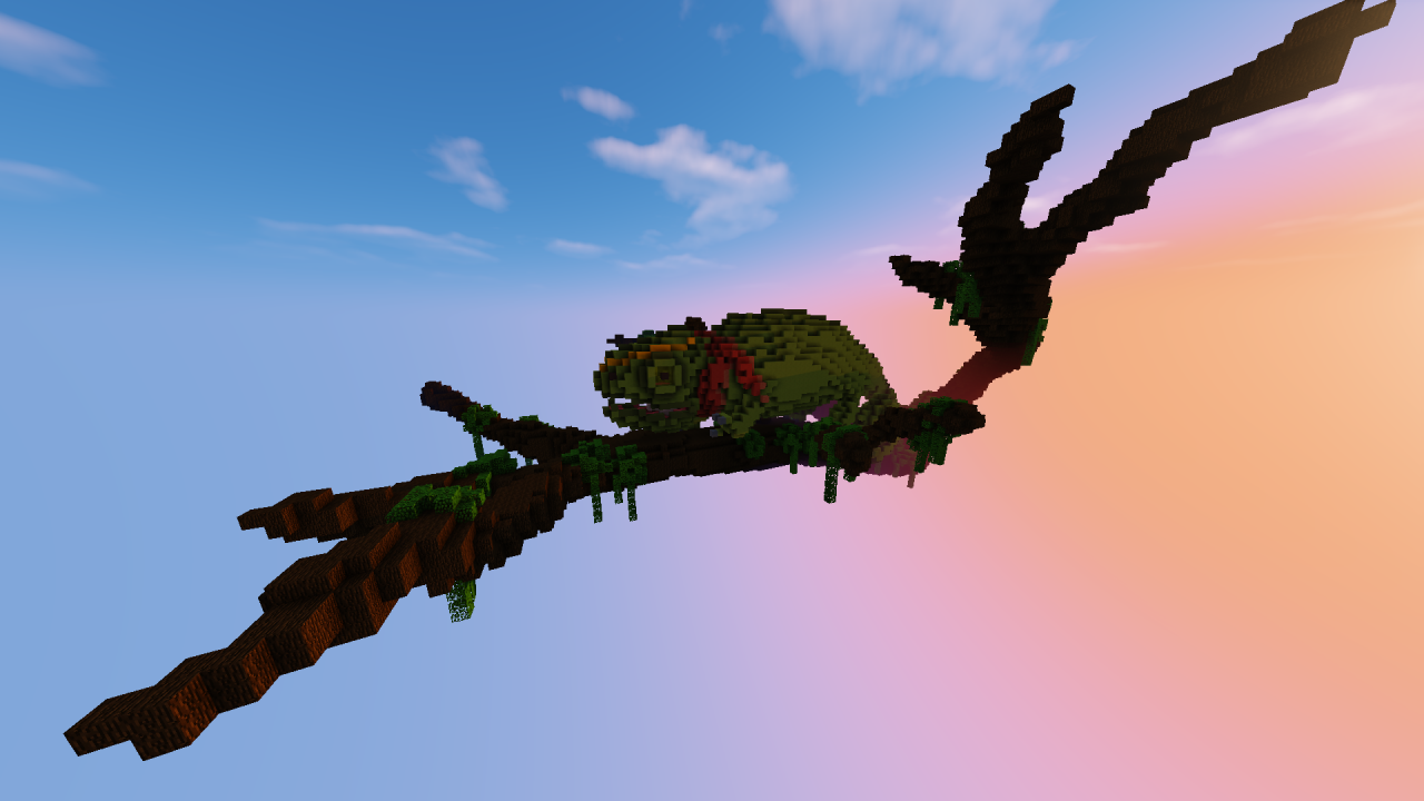 Chaméléon Organic Minecraft Map