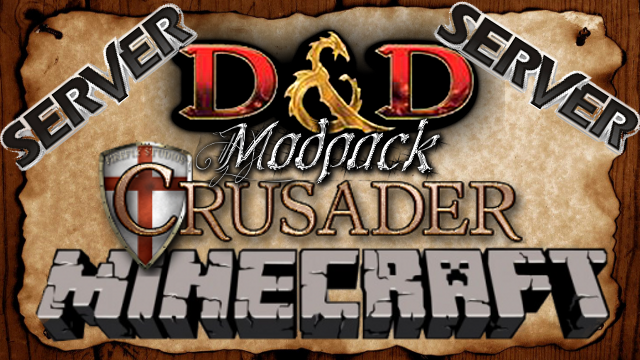D&D Crusader HQM Mod pack Minecraft Server