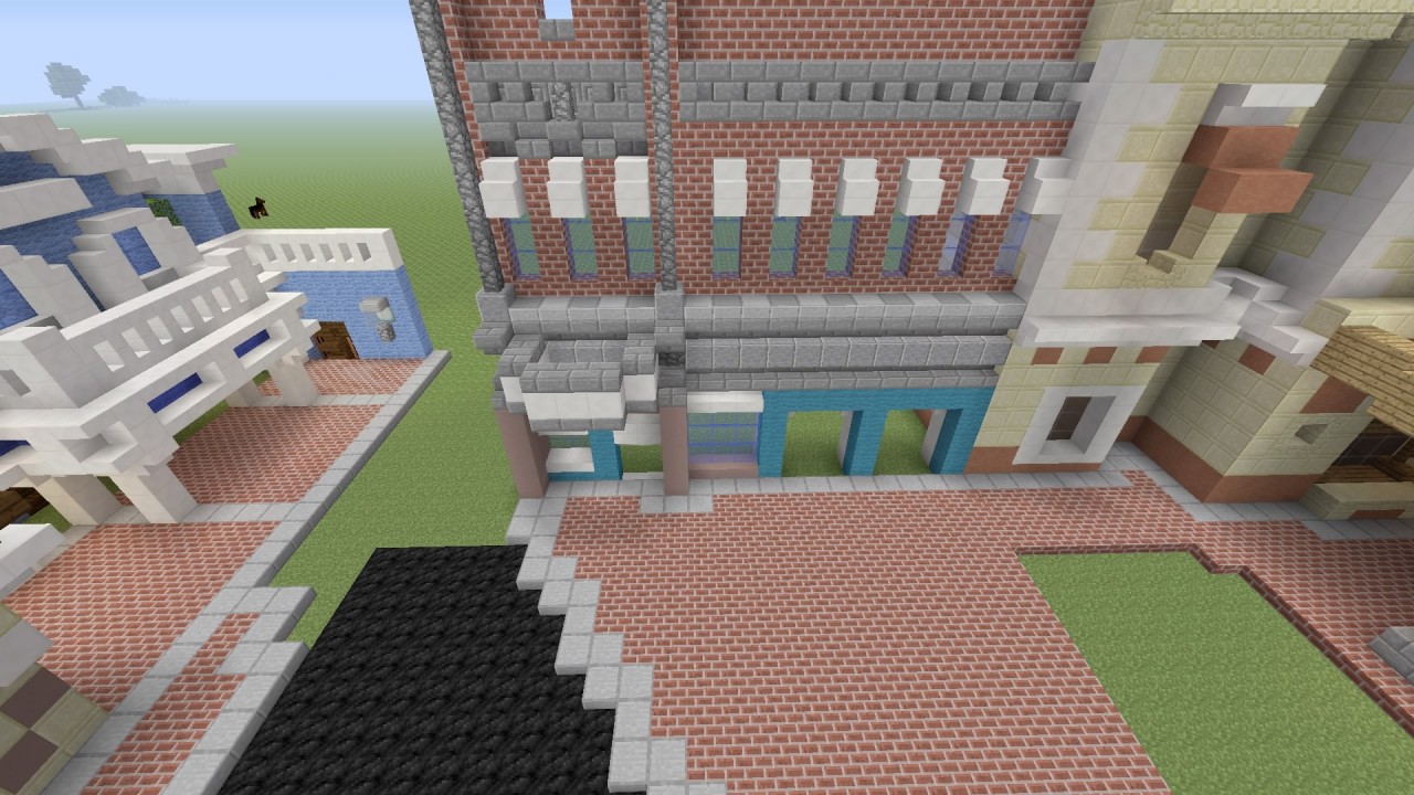 main street building update Project(MAGIC) Minecraft Map