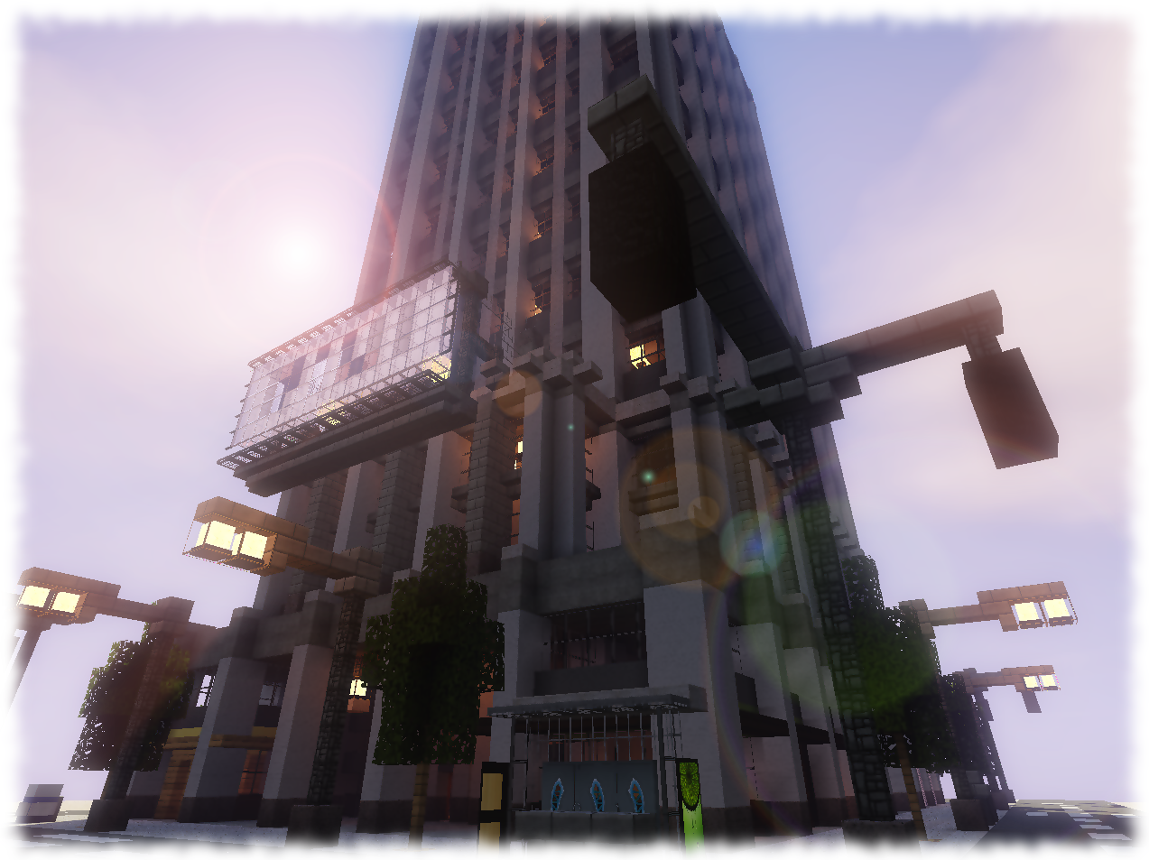Modern Building 2 Minecraft Map