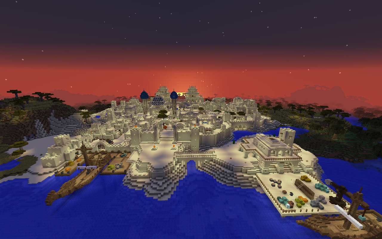 La muraille des sables Minecraft Map