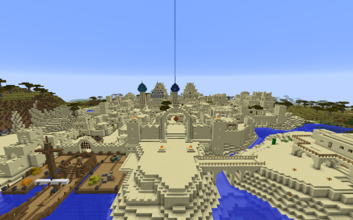 La muraille des sables Minecraft Map