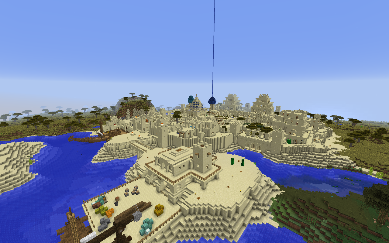 La muraille des sables Minecraft Map