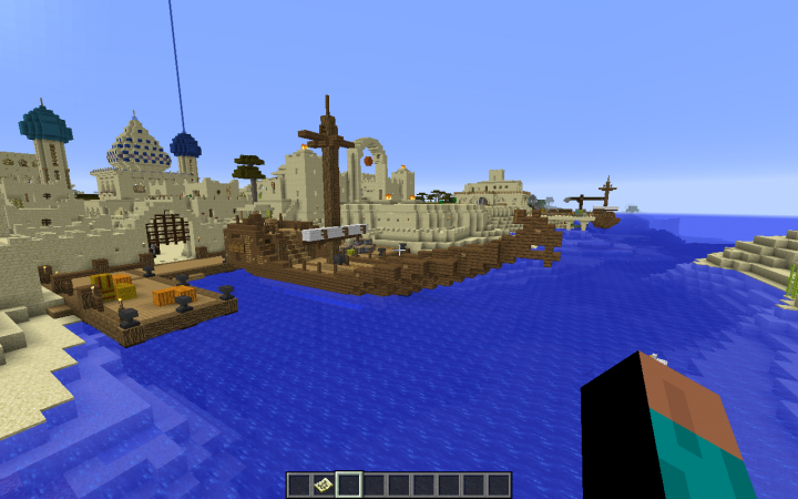 La muraille des sables Minecraft Map