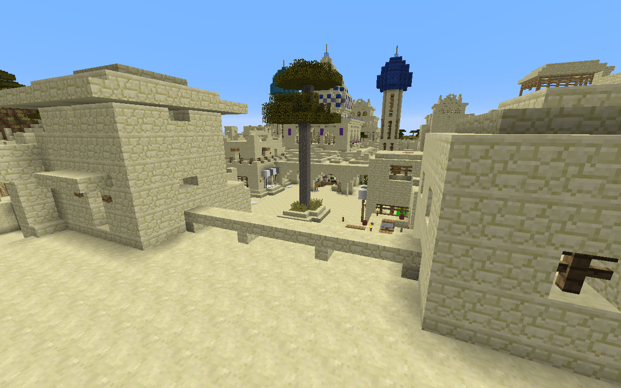 La muraille des sables Minecraft Map