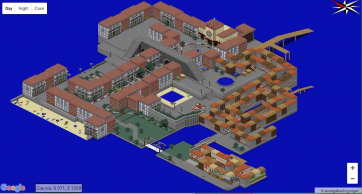 Delfino Square Minecraft Map