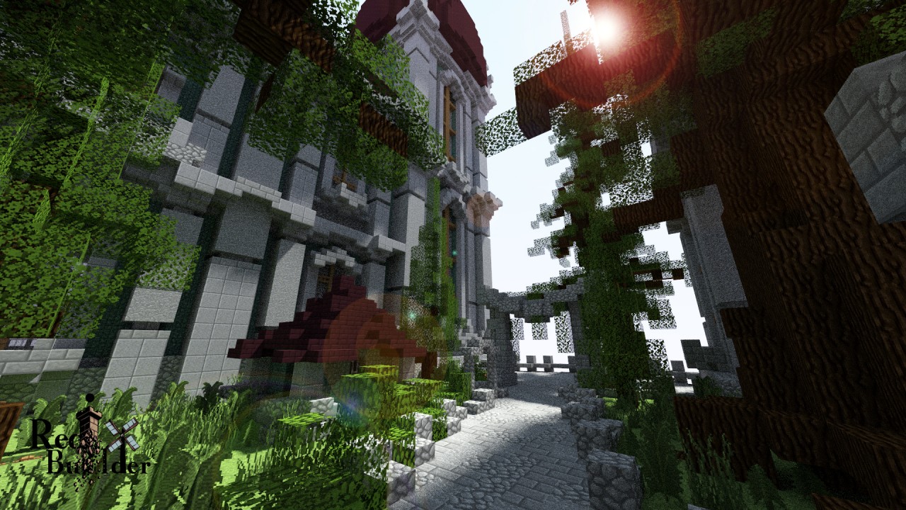 Small Lobby with Palace Minecraft Map