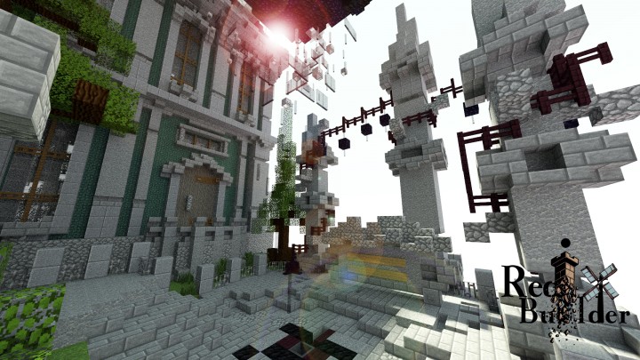 Small Lobby with Palace Minecraft Map