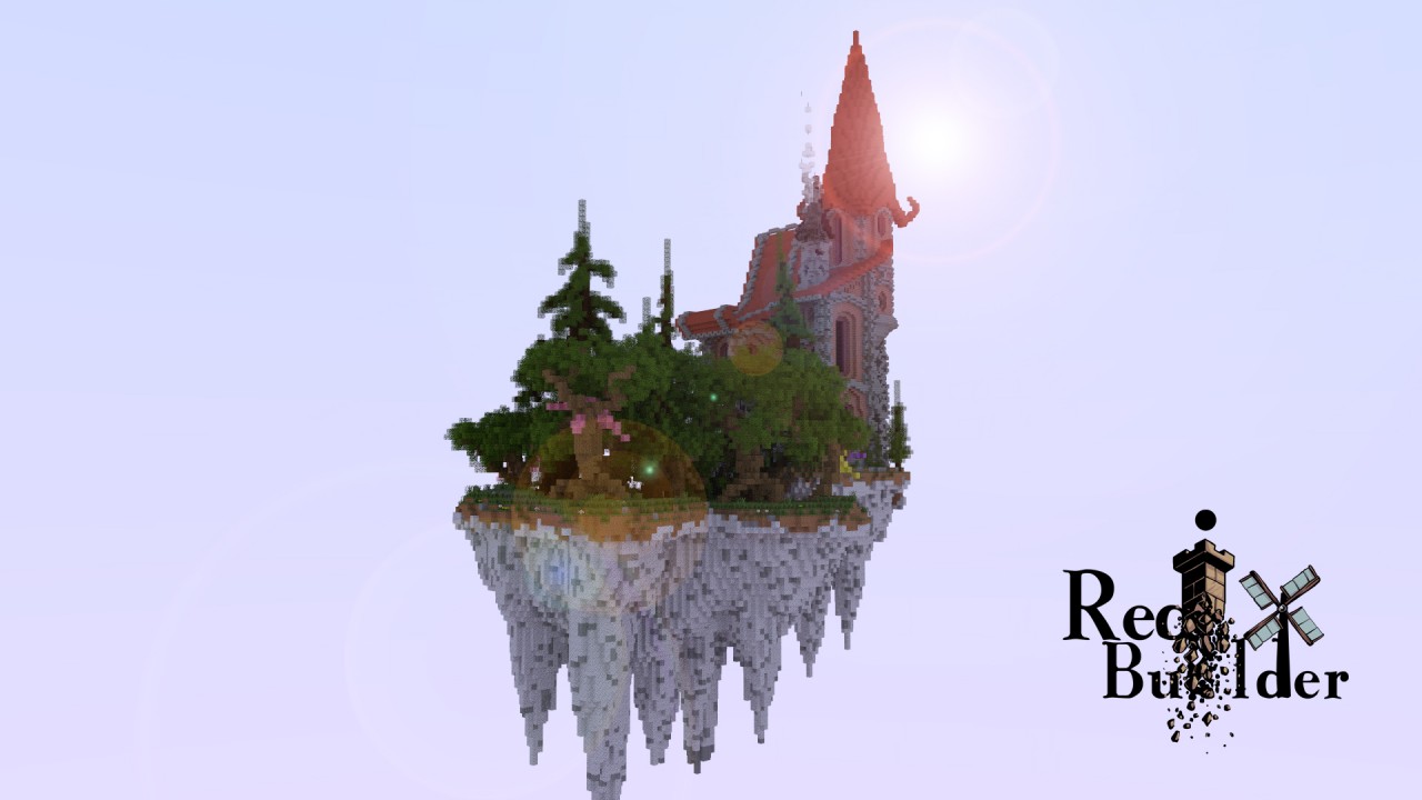 Small House on Flying Island Minecraft Map