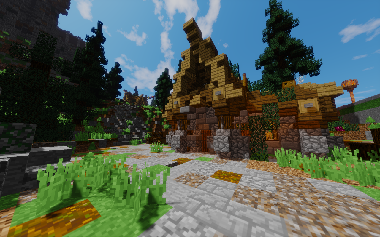 Plot Build | Medieval Castle Minecraft Map