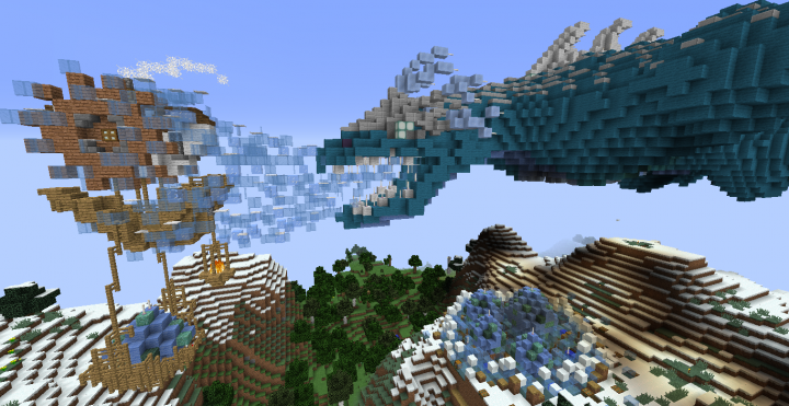 Winter Wyvern Minecraft Map