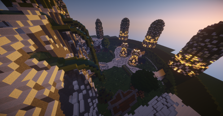 Mountain Minecraft spawn [No Download] Minecraft Map