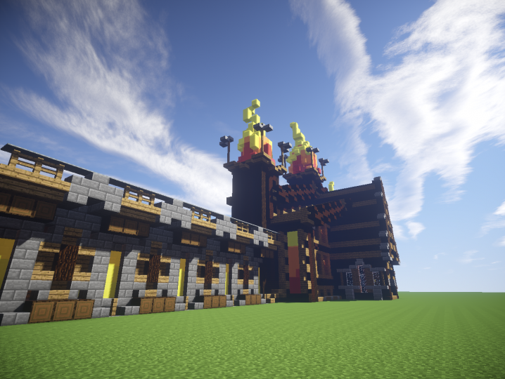 Village Gate + Timelapse Minecraft Project