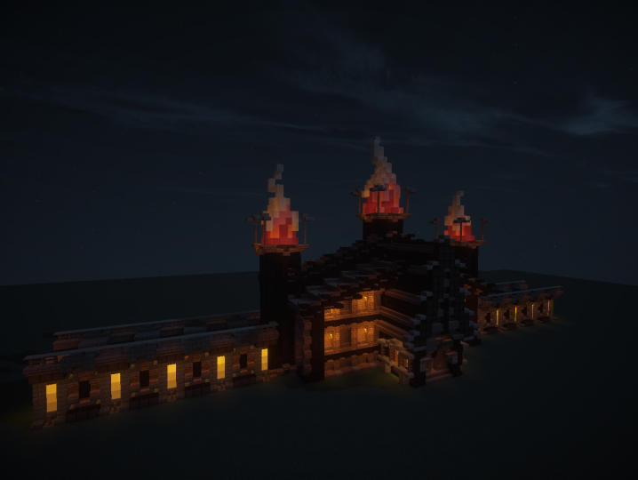 Village Gate + Timelapse Minecraft Map