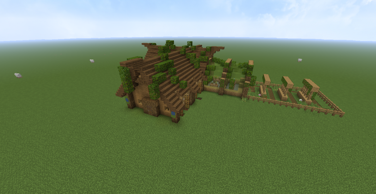 simple, and good-looking Botanists's house/Garden! Minecraft Map