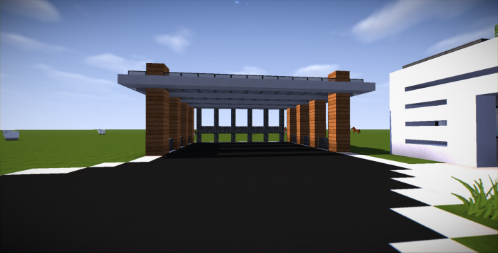 The Tent - A modern Villa Minecraft Map