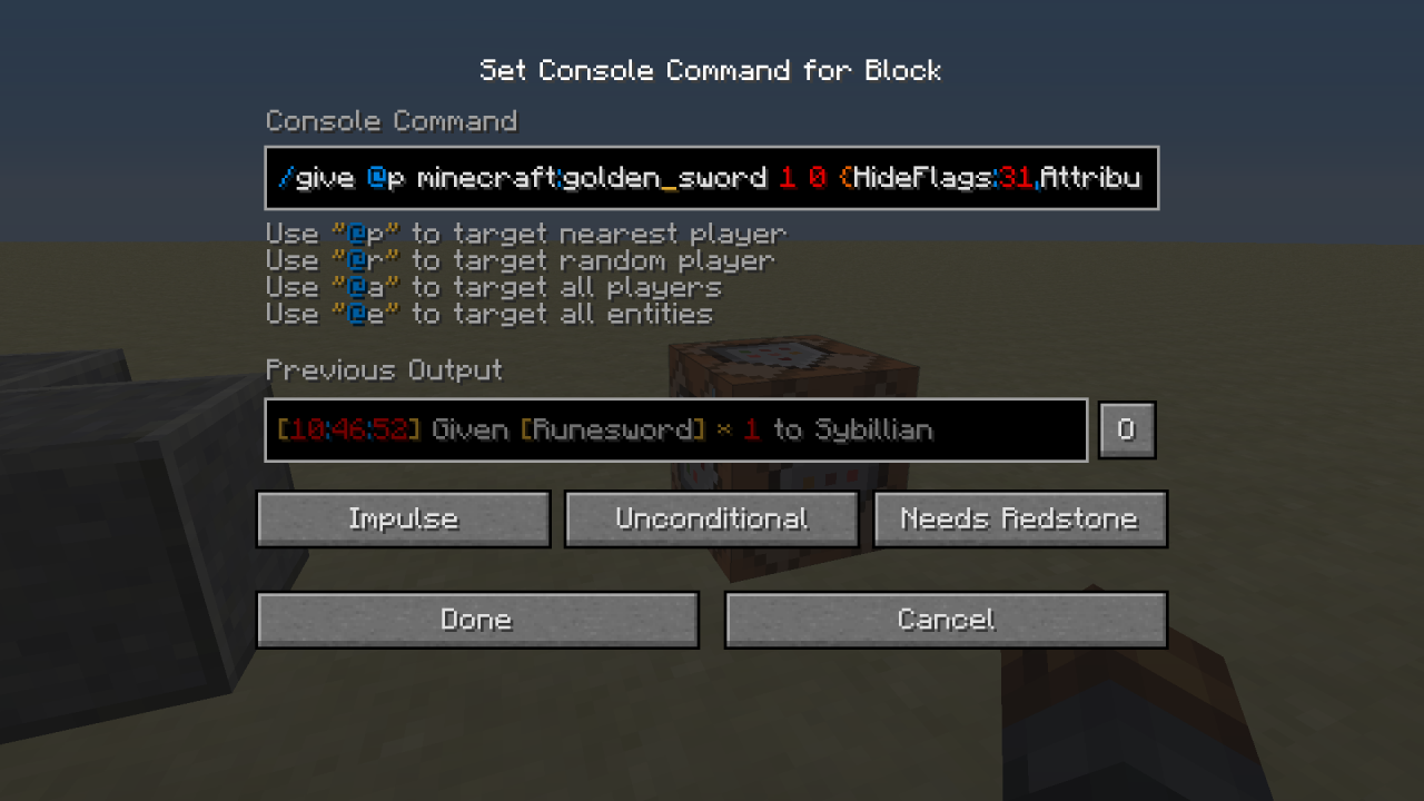 Command Syntax Highlighting Pack Minecraft Texture Pack
