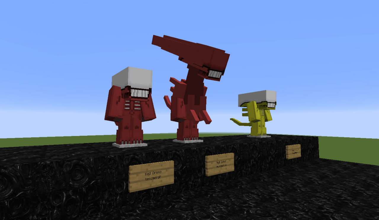 Aliens - Experimental 3D texture pack Minecraft Texture Pack