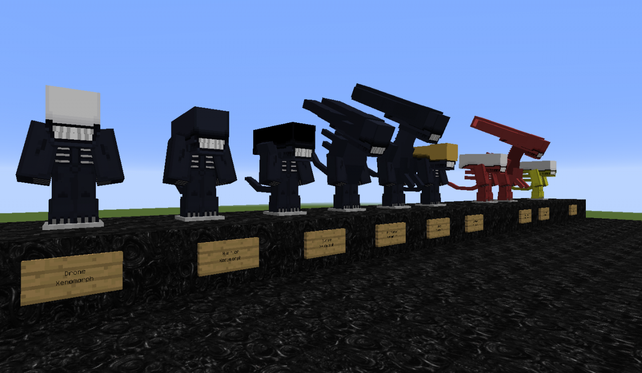 Aliens - Experimental 3D texture pack Minecraft Texture Pack