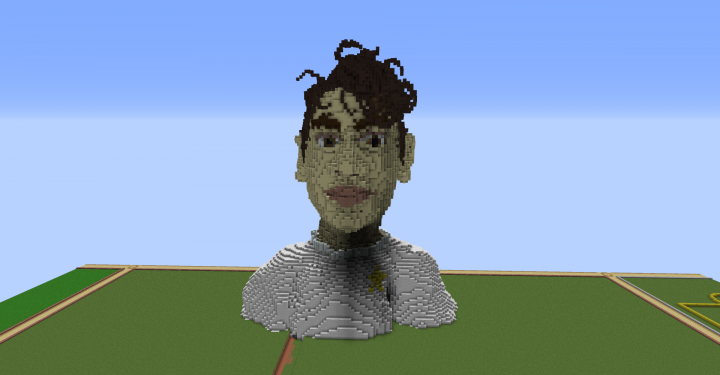 Self-Portrait Minecraft Map