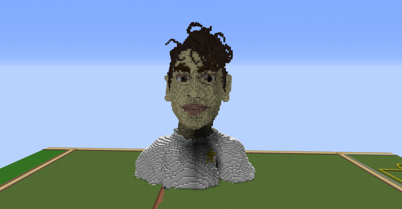 Self-Portrait Minecraft Map