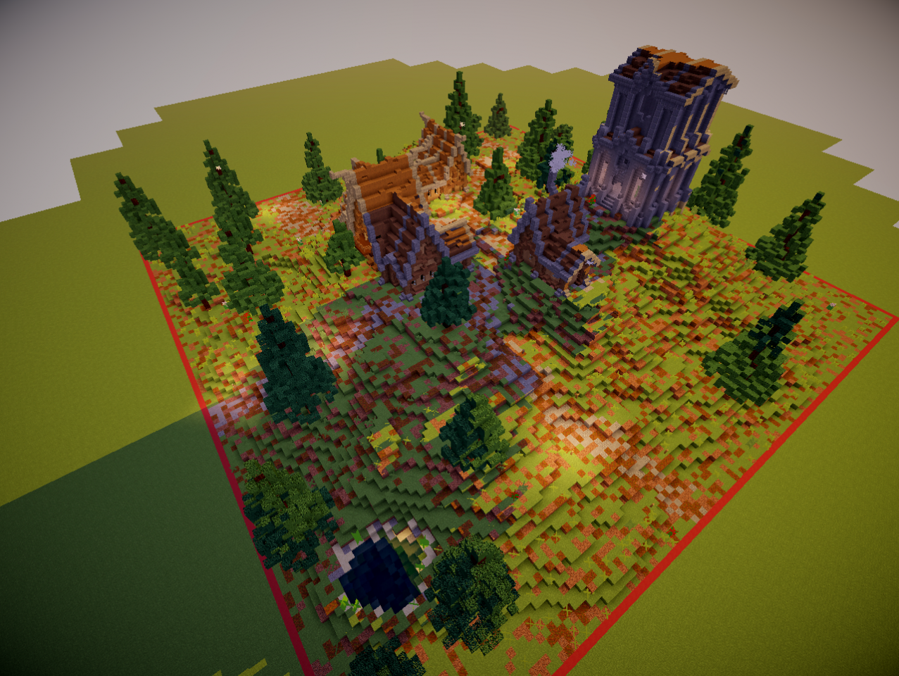 HCF Spawn - BosnianBuilder Minecraft Map