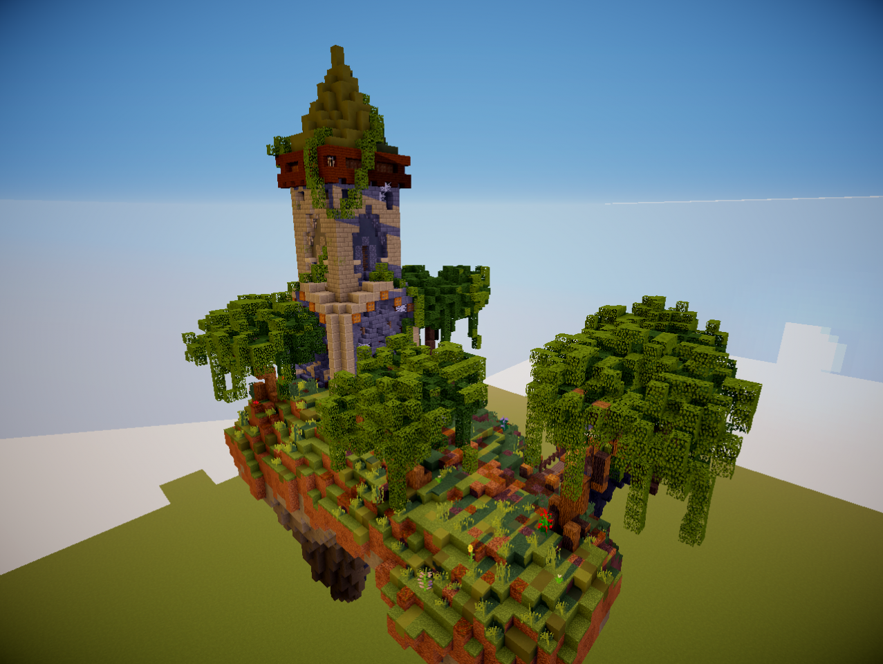 Skyblock Spawn - BosnianBuilder Minecraft Map