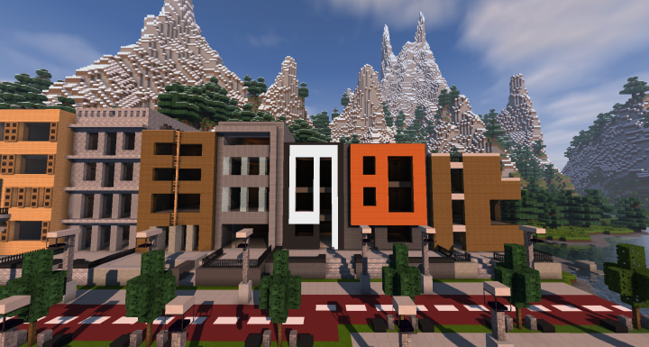 Modern - Dutch Street Houses Minecraft Map