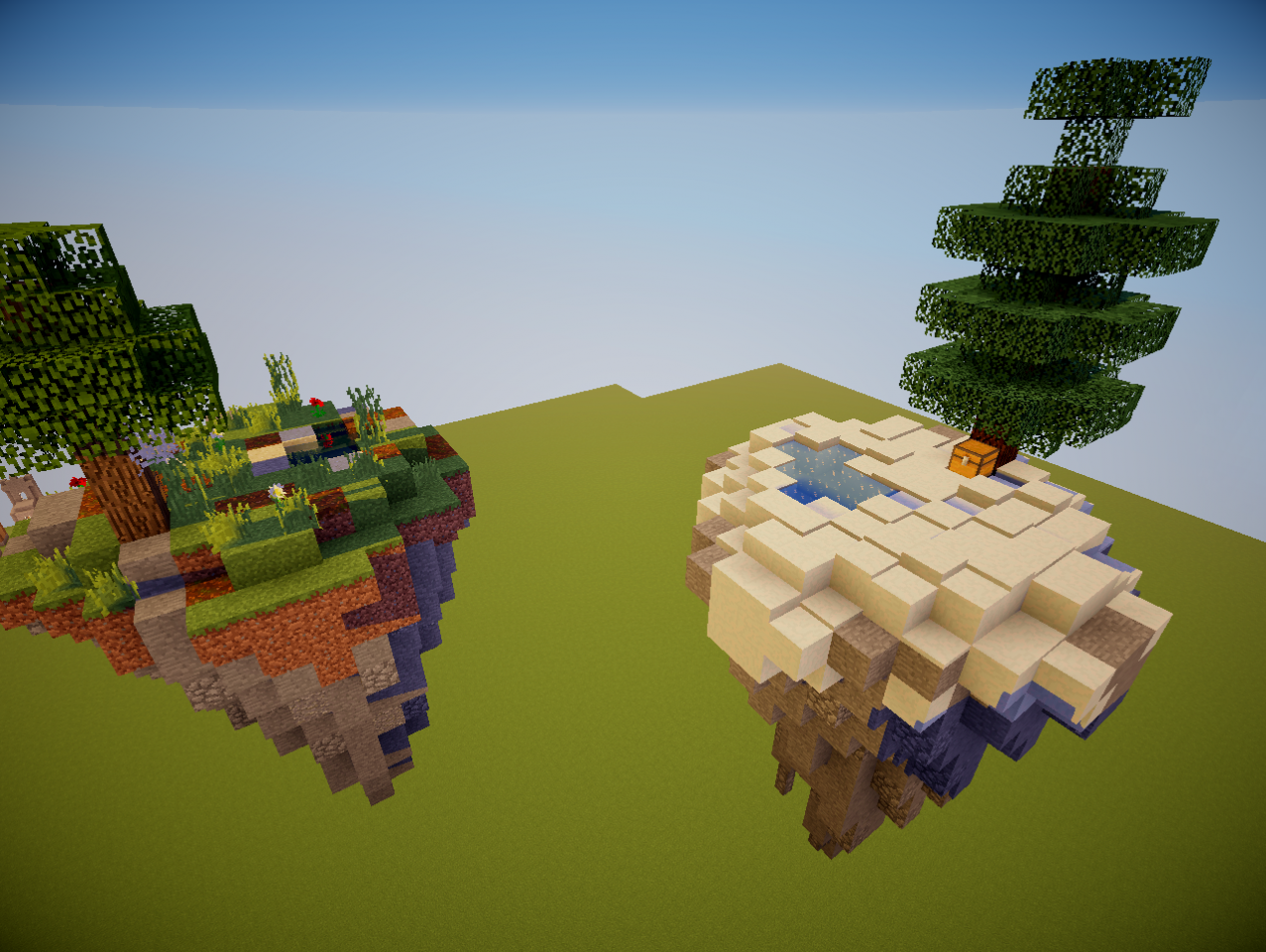 5 Skyblock Islands - BosnianBuilder Minecraft Map