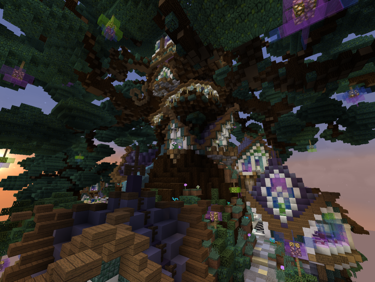 Psycosmic spawn: More than a big tree..... Minecraft Map