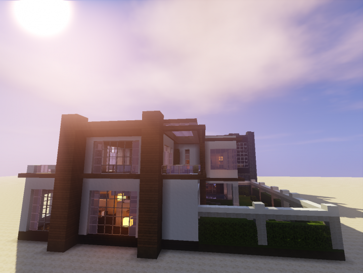 Medium Modern House Minecraft Map