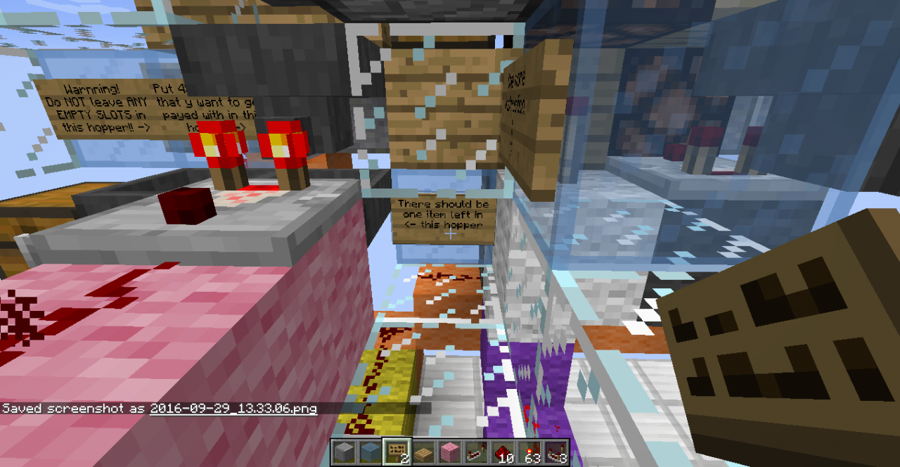 Dynamic Safe Shop Minecraft Map