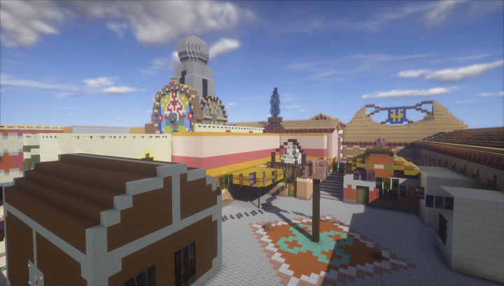 Clock Town Minecraft Map