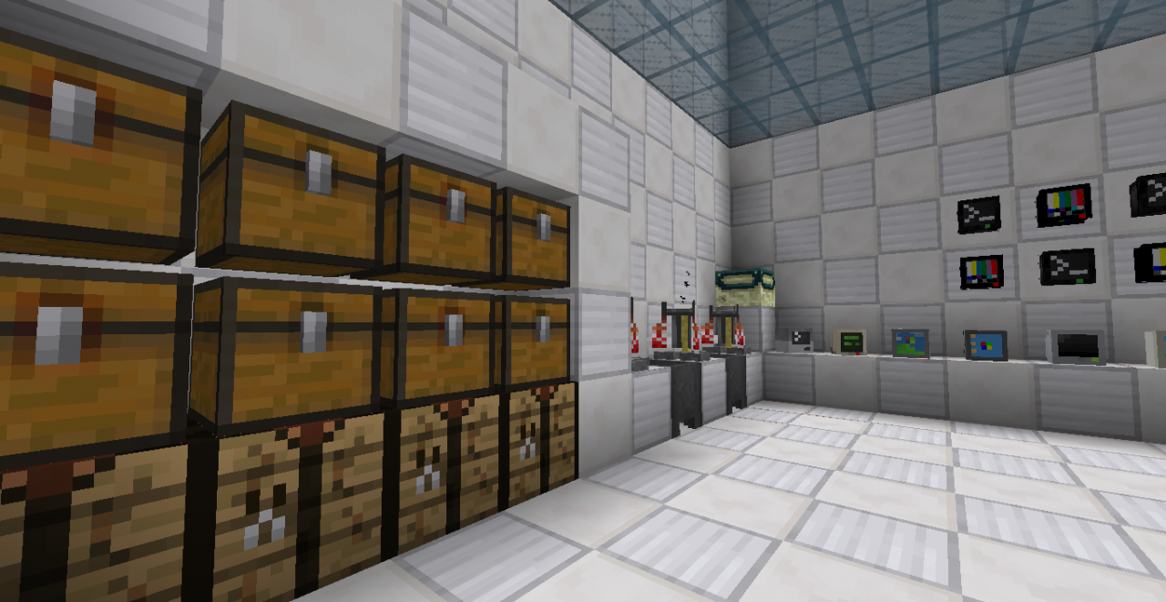 The Lab Spawn Lobby Minecraft Map