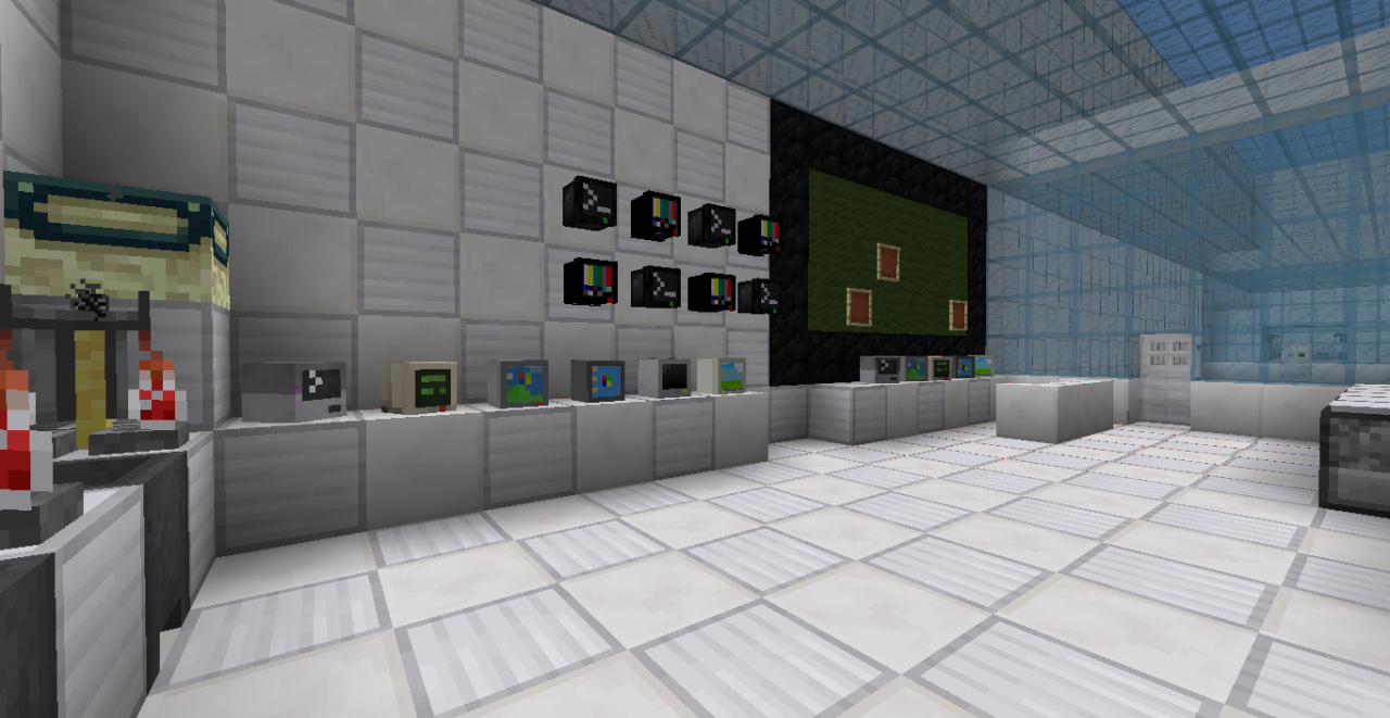 The Lab Spawn Lobby Minecraft Map