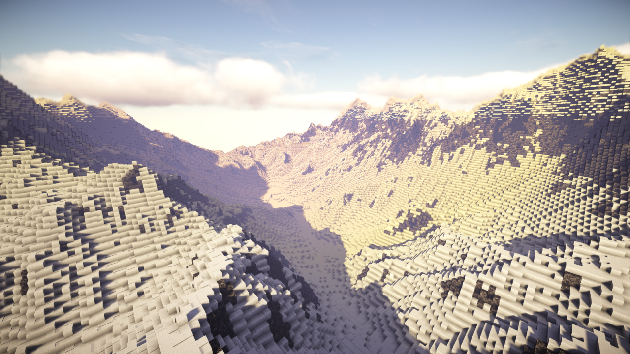 Realistic terrain for you! Minecraft Map