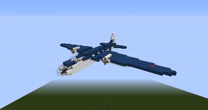 Vickers Warwick Minecraft Map